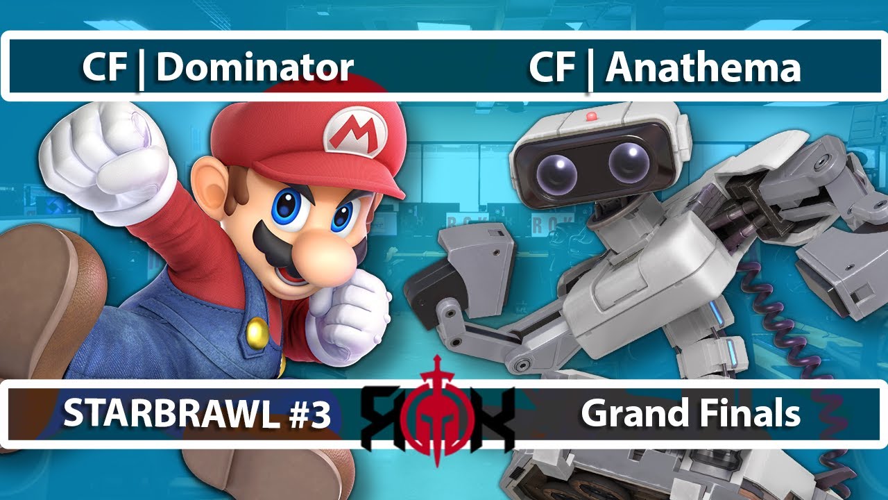 CF | Dominator (Mario) vs CF | Anathema (ROB) - STARBRAWL #3 Smash ...