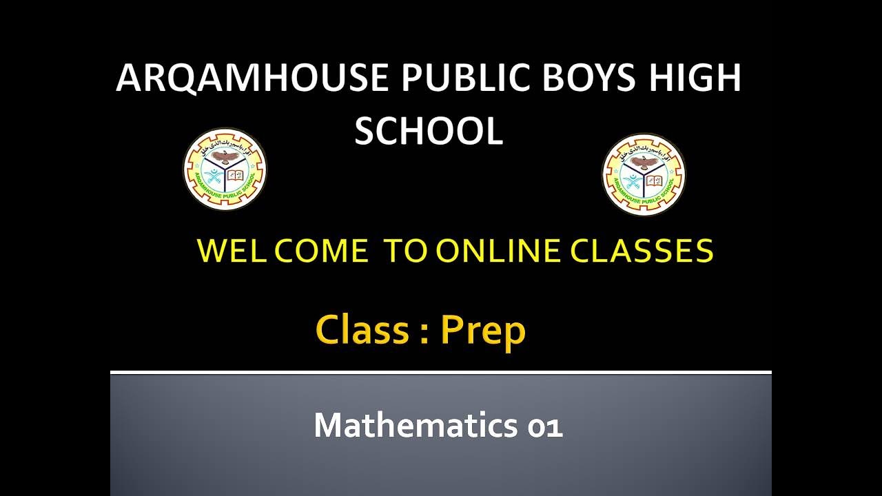 Class prep Mathematics 01 - YouTube