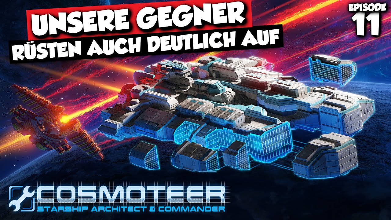 Gegner werden immer stärker - 11 - Lets Play Cosmoteer 4K - YouTube