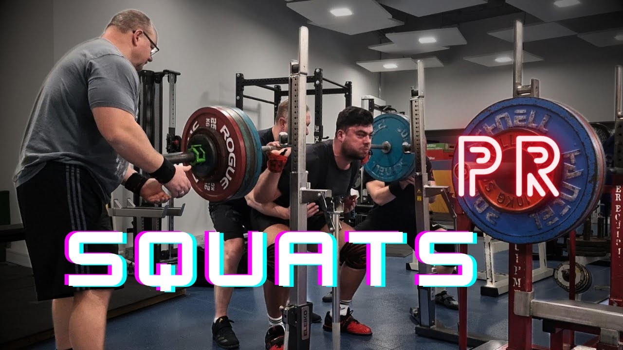 Week 14 Day 4: big squats pr - YouTube