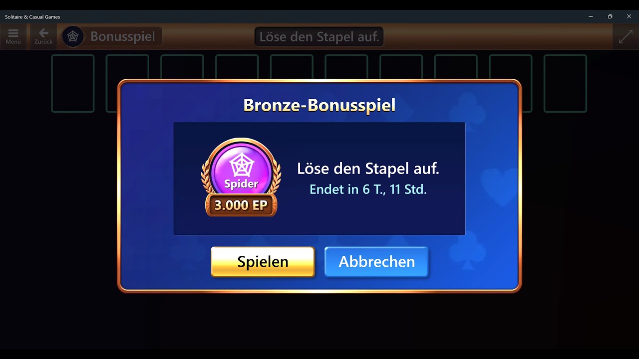 Microsoft Solitaire Collection Weekly Rewards, February 17, 2025, Spider Bronce - YouTube