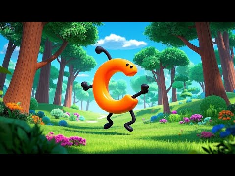 ABC Parade in the Forest | Alphabet Learning Song | Nursery Rhymes ...