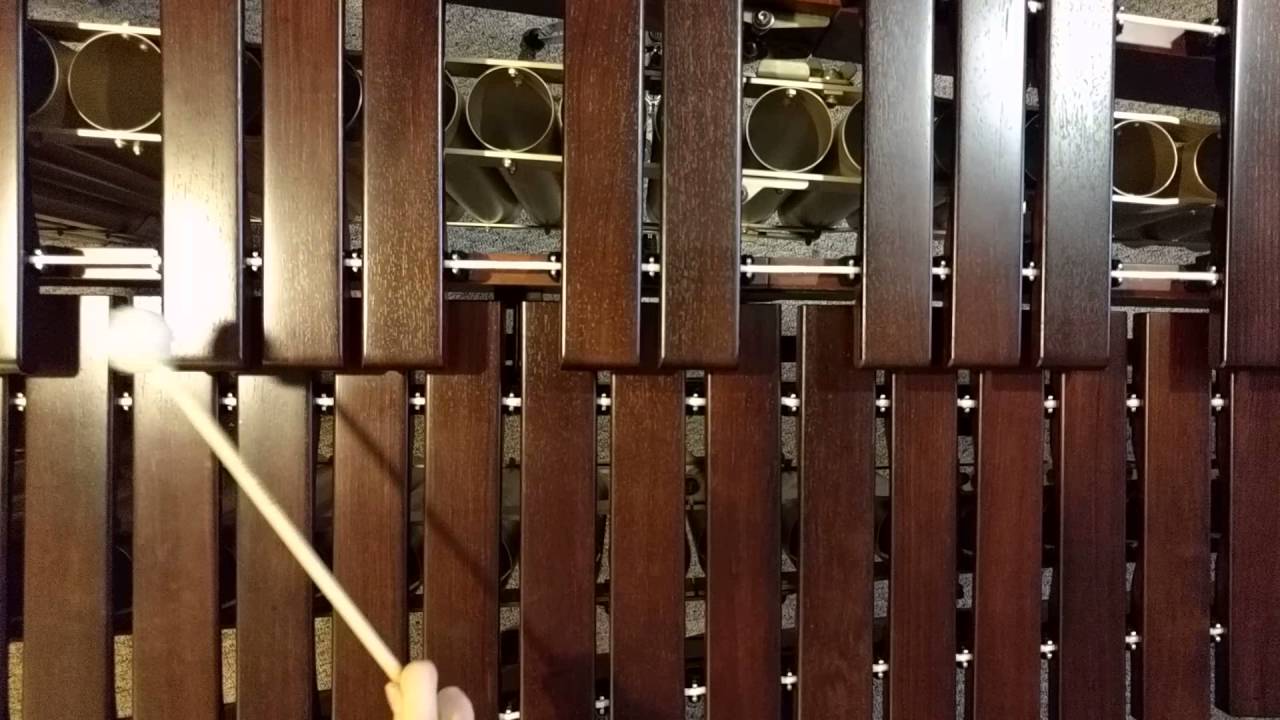 F sharp major scale xylophone or marimba - YouTube