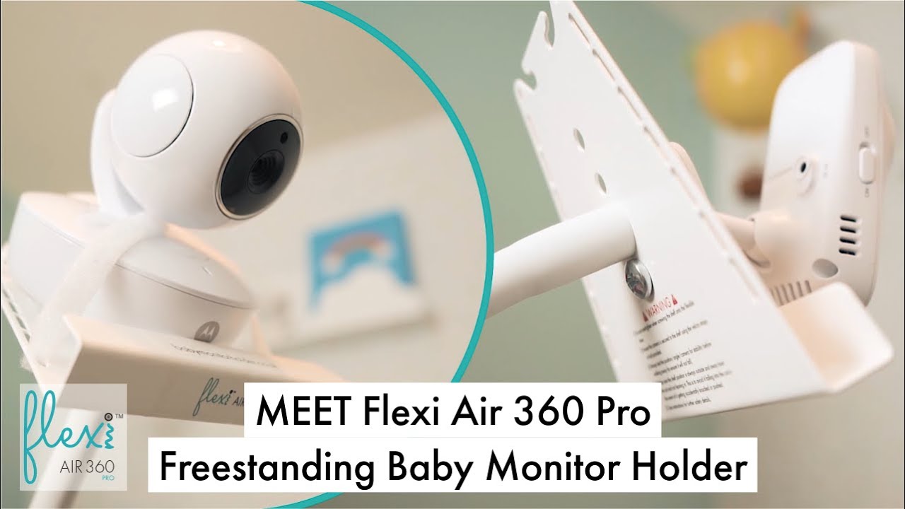 Flexi Air 360 Pro (Round Base) Universal Freestanding Baby Monitor ...