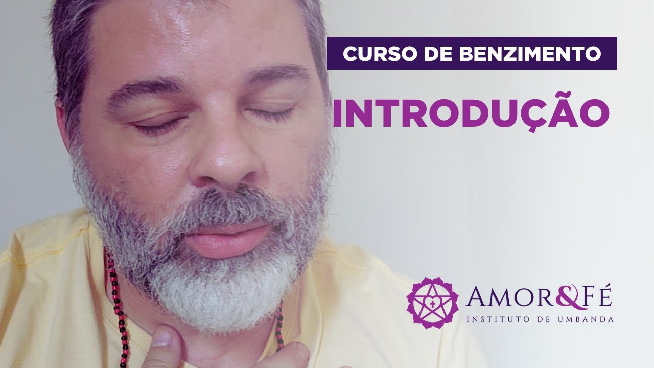 CURSO DE BENZIMENTO | AULA 01 - INTRODUÇÃO - YouTube