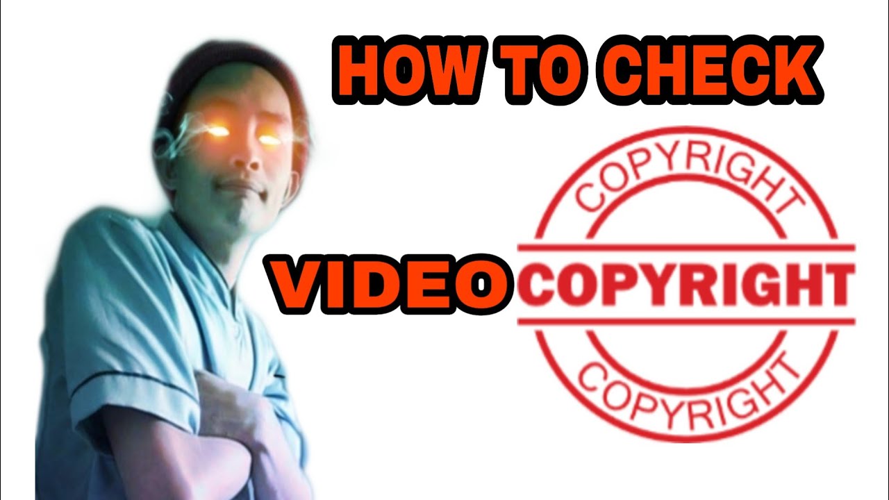 HOW TO CHECK COPYRIGHT VIDEO IN YOUTUBE - YouTube