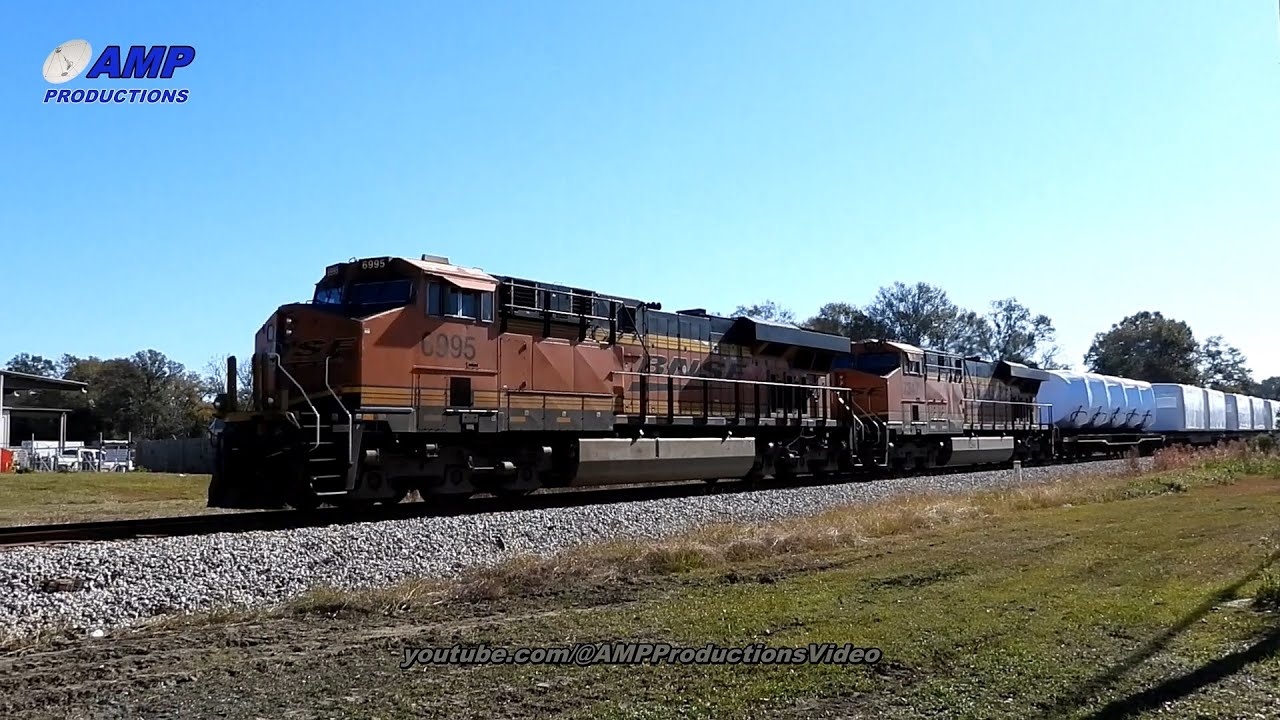 BNSF 6995 Cantonment, FL - YouTube