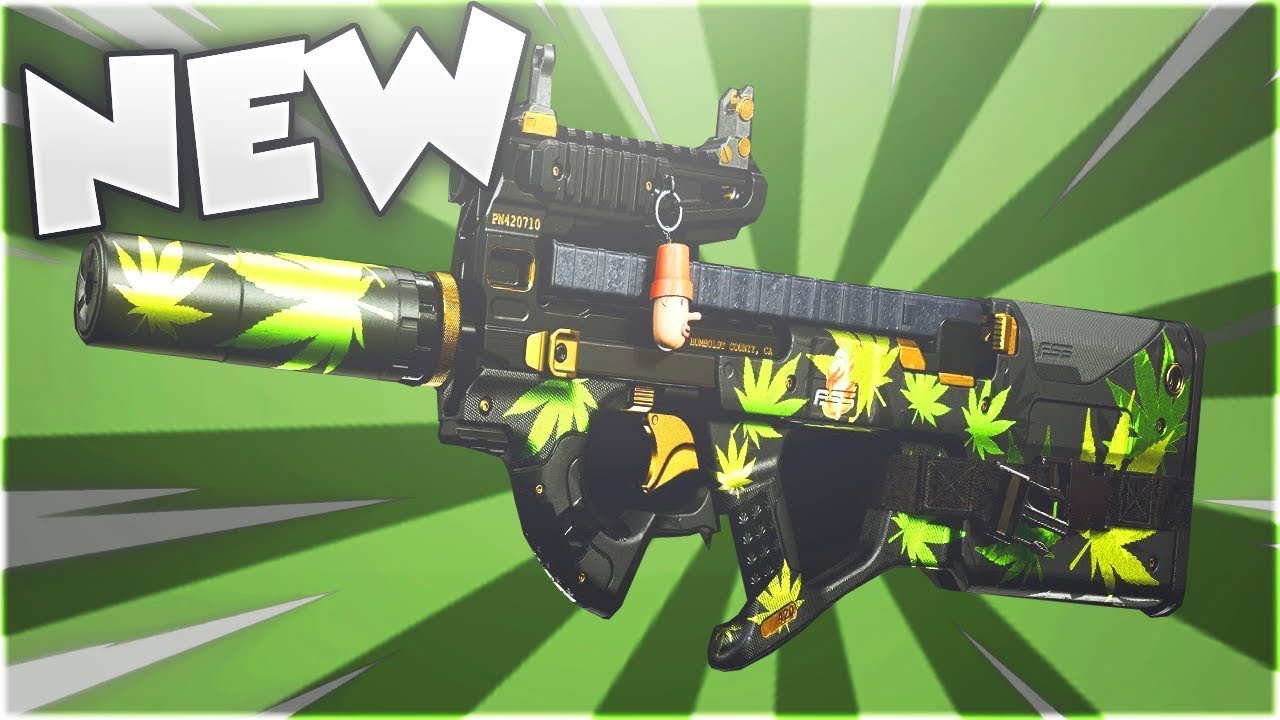 NEW WEED CAMO IN MODERN WARFARE (BROKEN BLUEPRINT) - YouTube