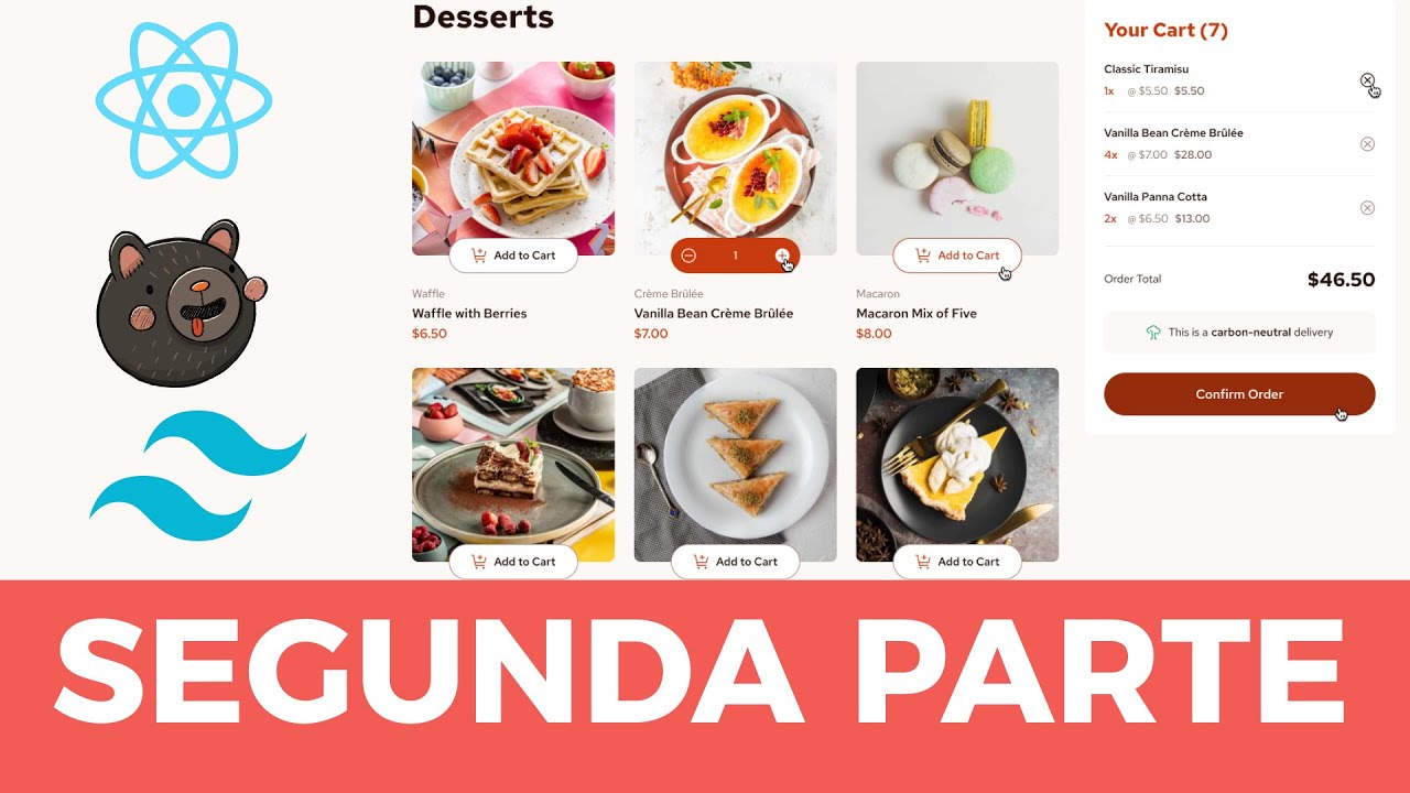🚀 Crea un CARRITO DE COMPRAS COMPLETO con REACT, ZUSTAND y TAILWIND 4👌 - YouTube