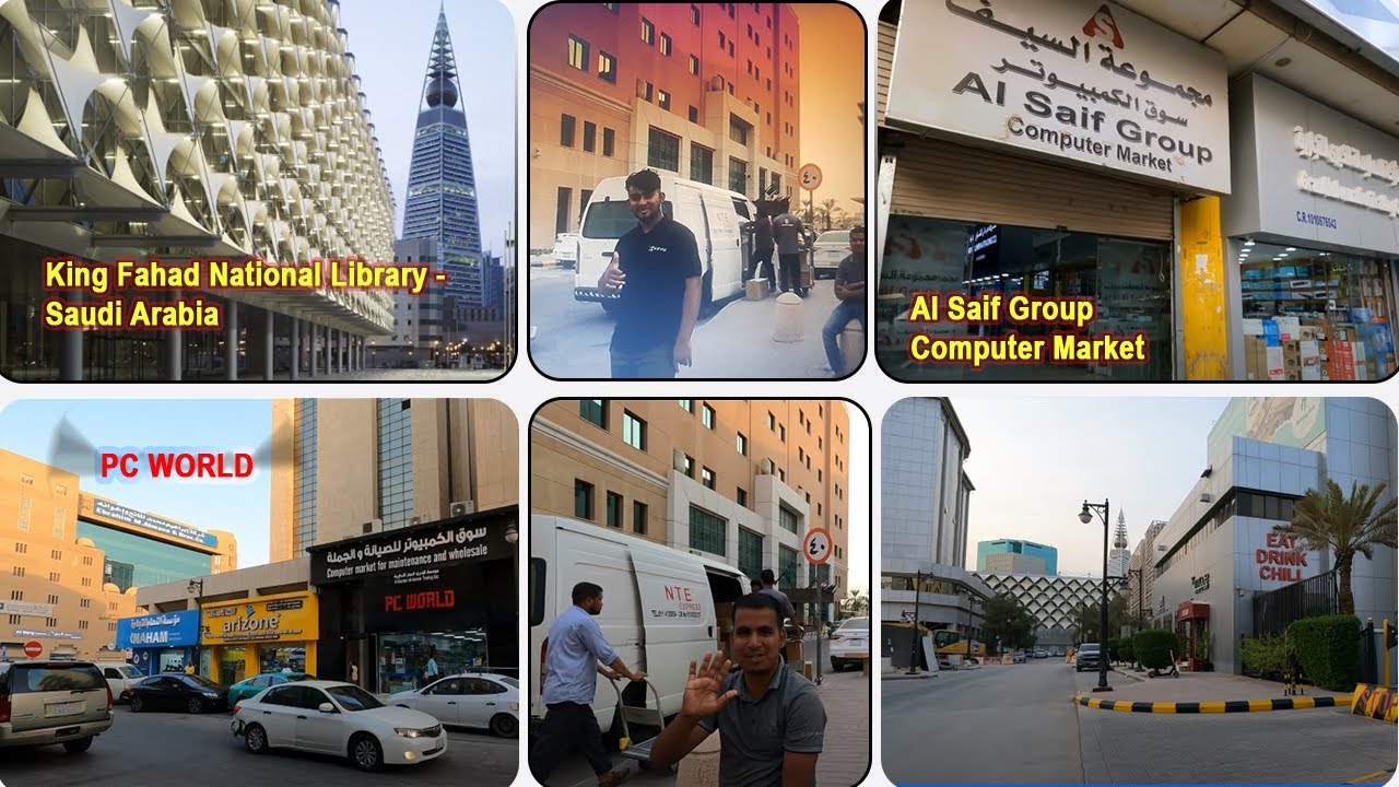 Computer Market | King Fahad National Library & Park | #saudiarabia ...