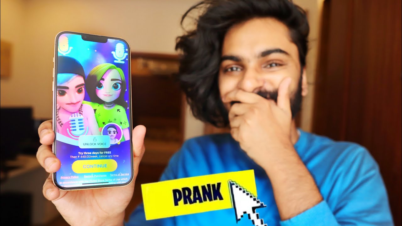 BEST PRANK APPS 😝😝😝 2022 l UNBOXINGDUDE l - YouTube