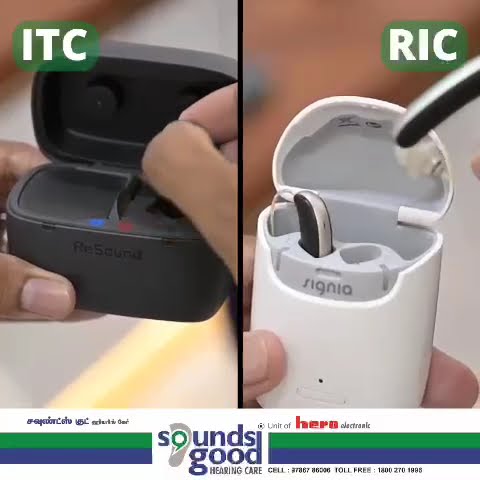 Different Types of Hearing Aids - CIC, ITC, RIC - YouTube