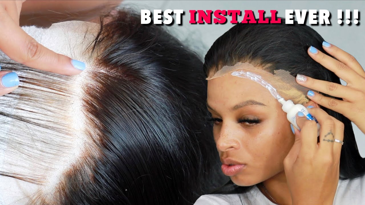 START TO FINISH Wig Install Tutorial For Beginners | Arrogant Tae ...