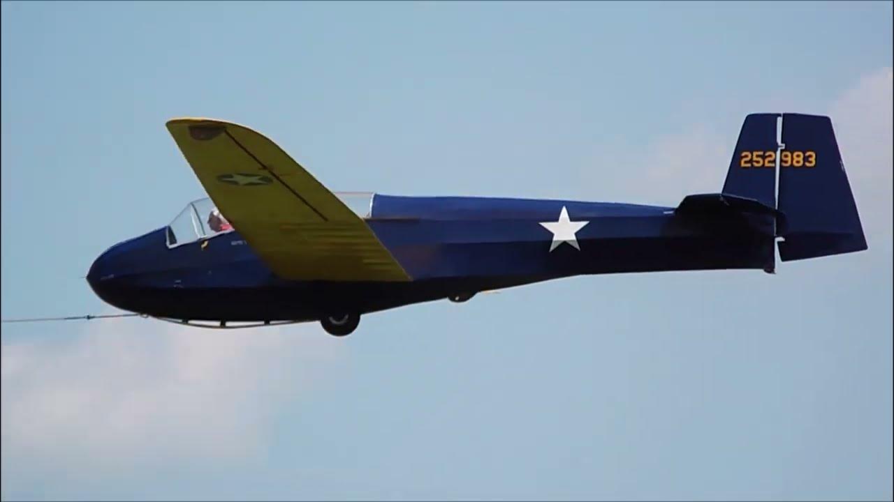 Schweizer TG-3a - Shuttleworth Military Airshow 2024 - YouTube