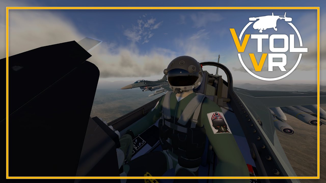 VTOL VR PTBR - F16 - YouTube