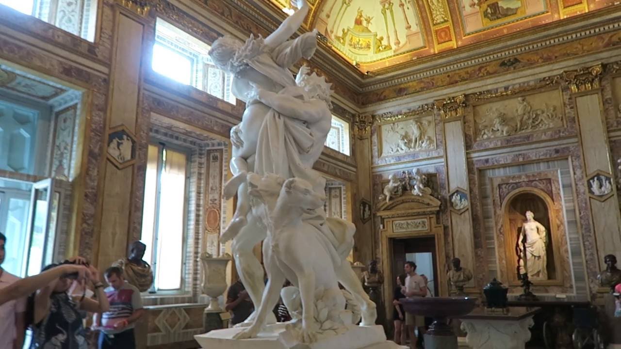 #VLOG #Rome #GalleriaBorghese #Le rapt de Proserpine - YouTube