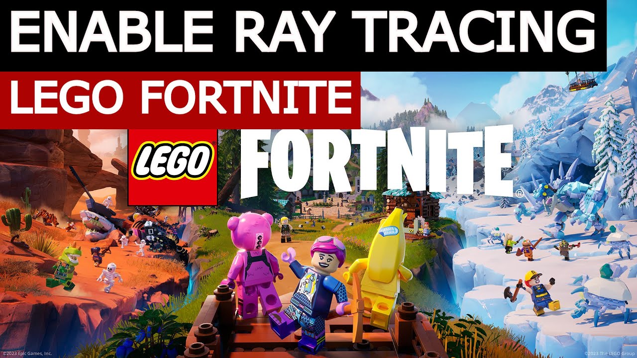 How to Turn On RTX Ray Tracing in LEGO FORTNITE, Enable RTX Ray tracing ...
