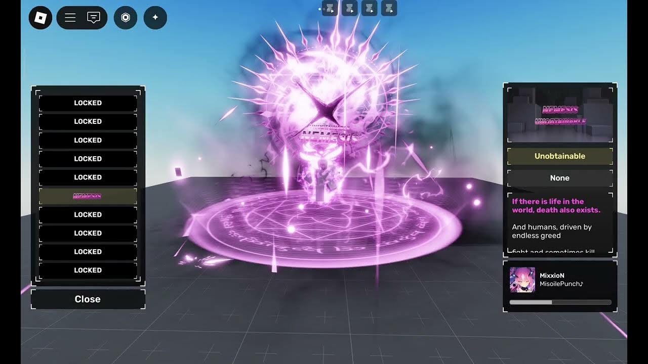 Nemesis Aura Showcase Hades rng Dev exclusive and Unobtainable - YouTube