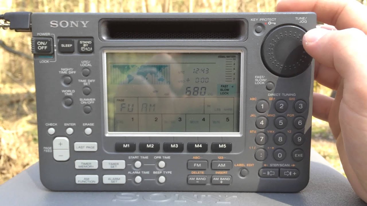 Sony ICF-SW55 - YouTube