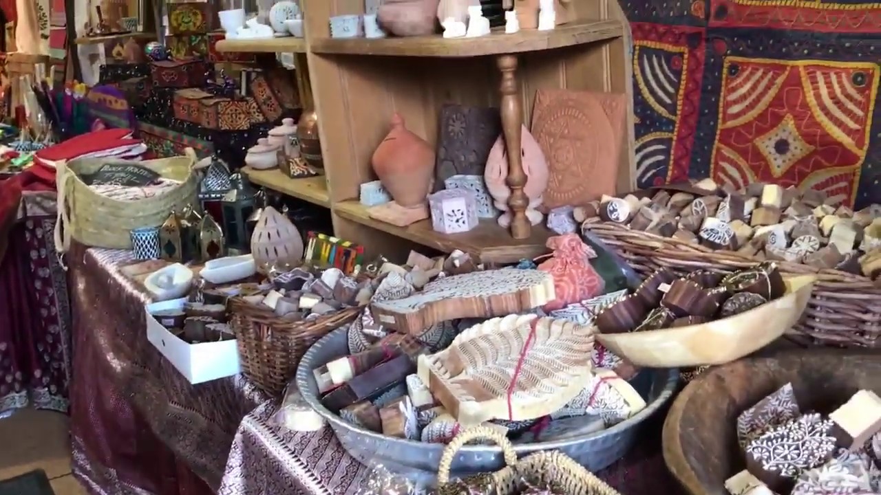 West Malling, Bazaar Christmas Chapel show. Indian Jewellery, clothes ...
