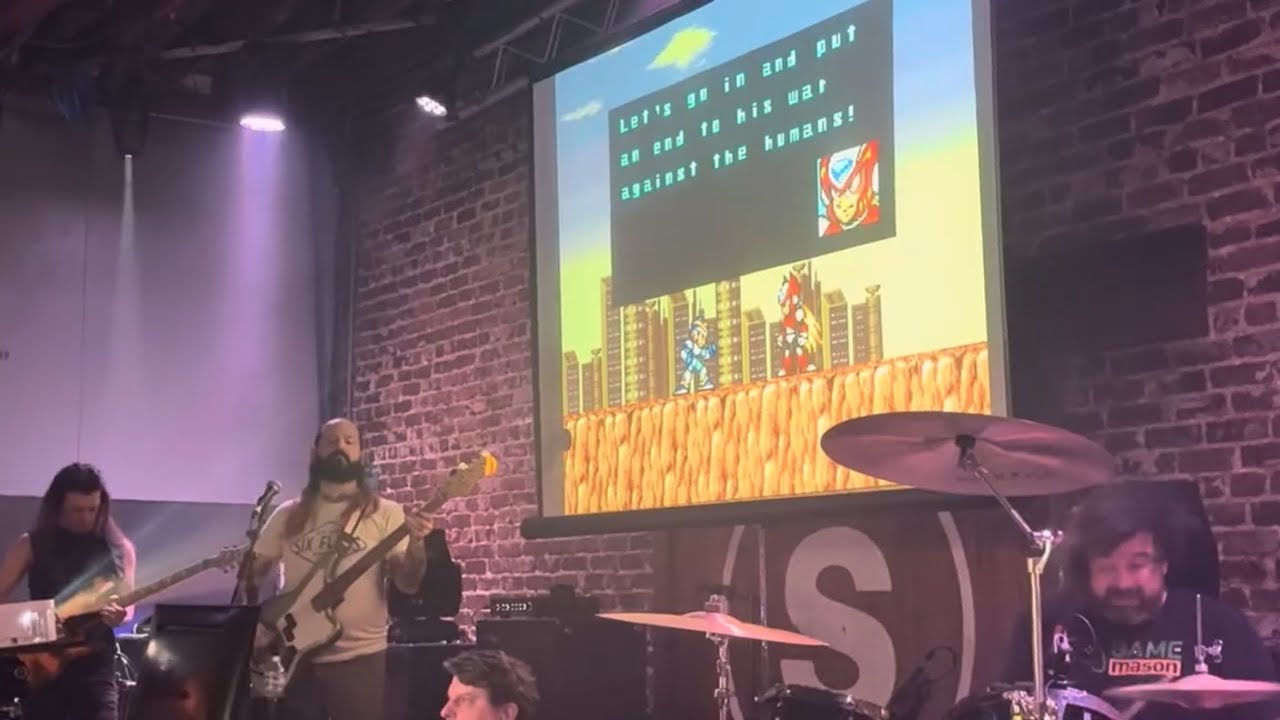 Bit Brigade- Mega Man X: Vile / Bospider Stage. Live In Orlando 2025 ...