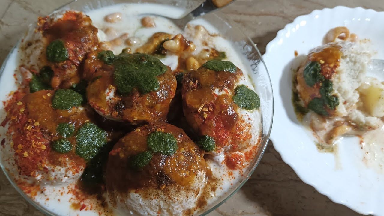 dahi bhaly racipe in hindi/urdu easy &tasty 😋 by kitchen with umm e ...