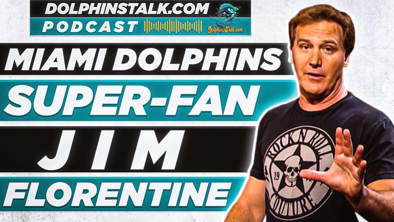 Comedian and Miami Dolphins Super Fan Jim Florentine - YouTube