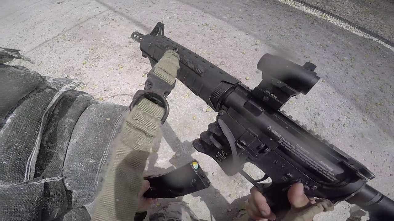 Beast Mode at Family Paintball Center (First Strike T15) - YouTube