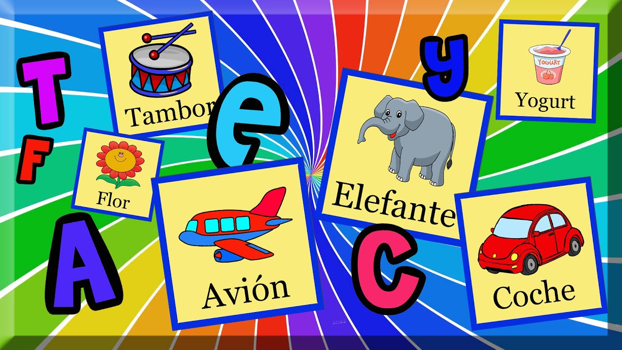 AUTISMO 💙NO PARLANTES | APRENDE HABLAR ESPAÑOL Nº 13 🎼 ABECEDARIO ...