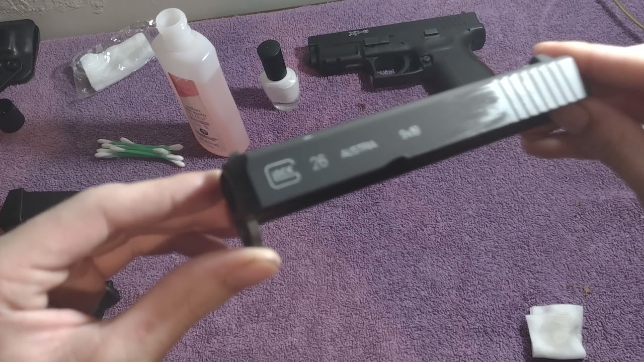 How To Color Fill Your Glock EASY Step By Step Guide!!!! - YouTube