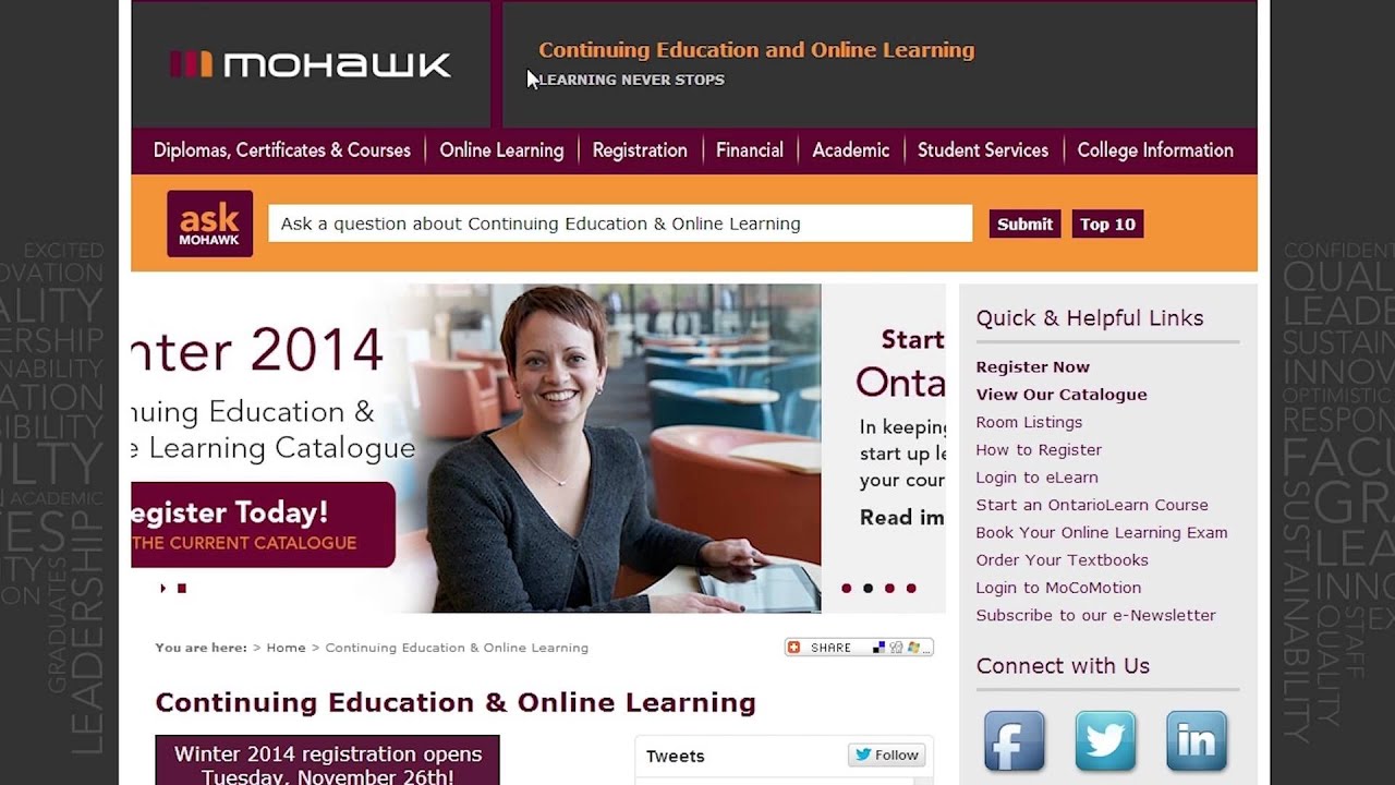 Course Withdrawal -- Continuing Education at Mohawk College - YouTube