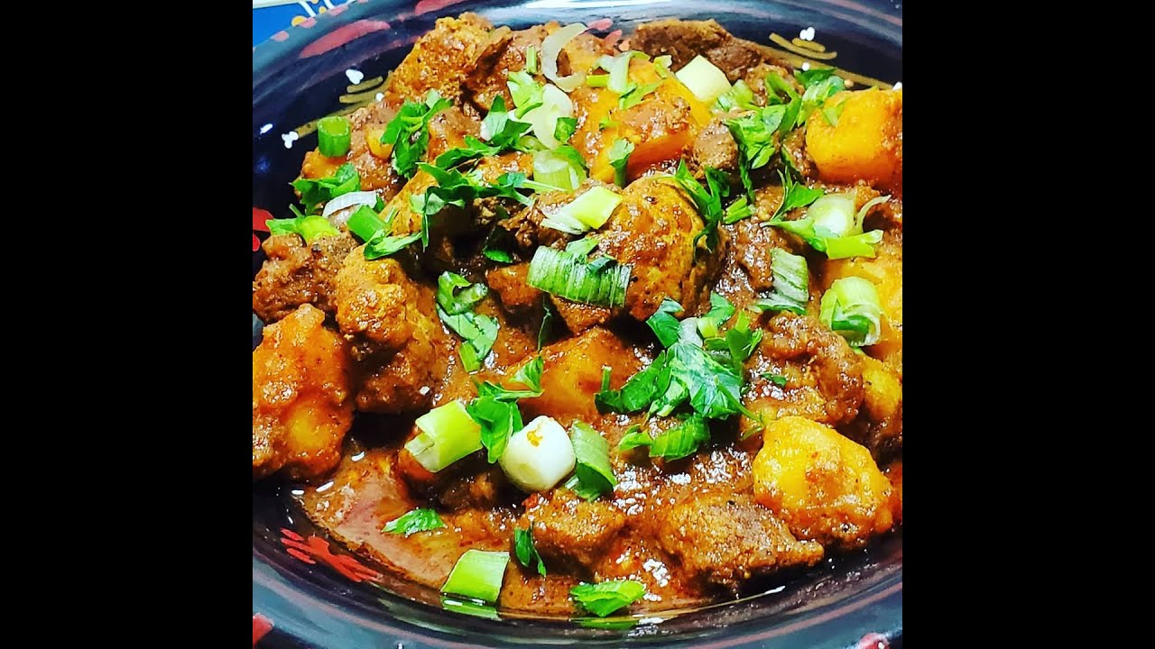 [EN] Tunisian meat and liver stew " Kamounia" - YouTube