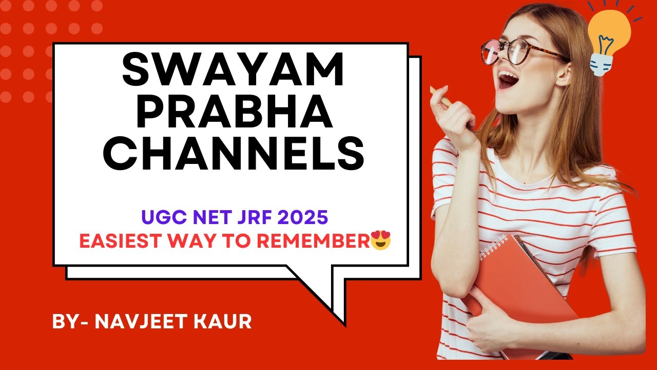 SWAYAM PRABHA CHANNELS I UGC NET JRF🎯 PAPER 1 - EASIEST WAY TO LEARN ...