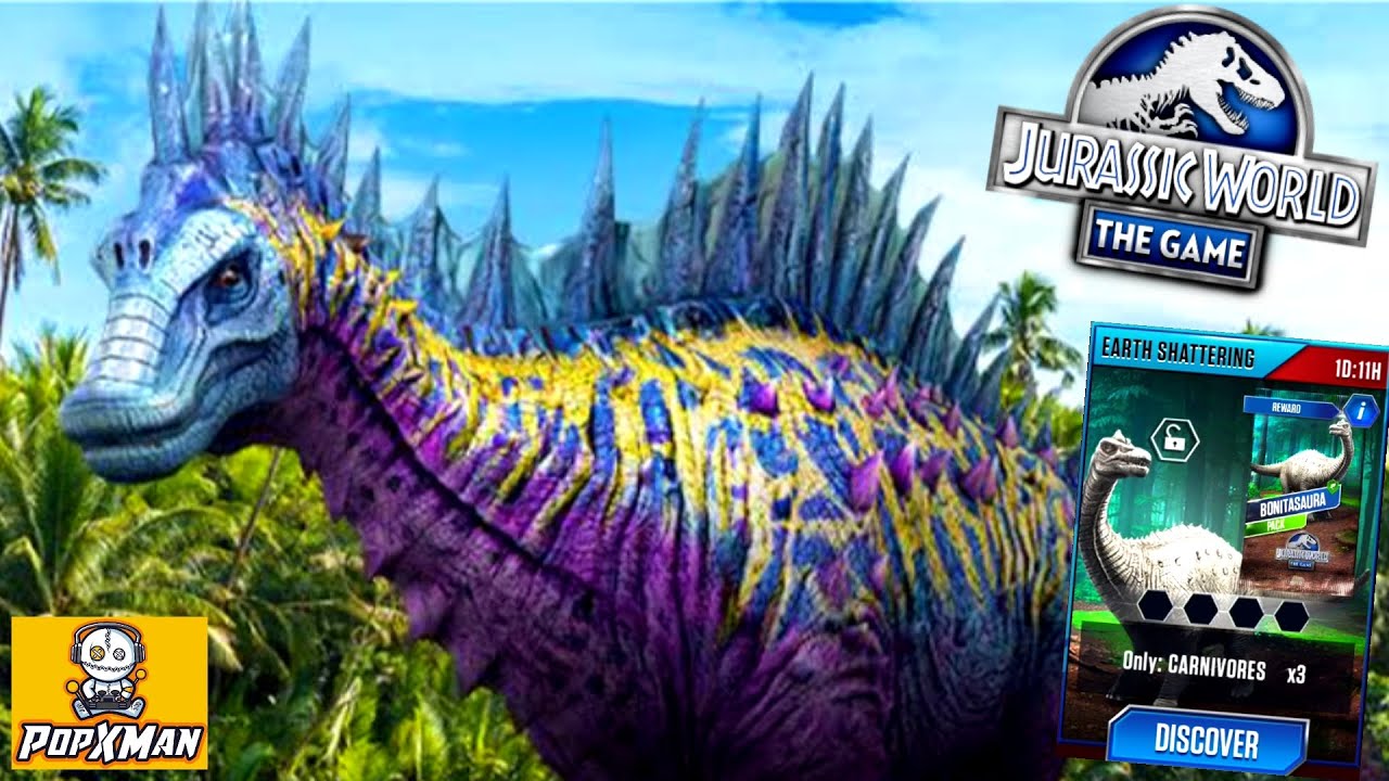 Jurassic World The Game S2#403 ตะลุยป่าล่าคอยาวแบบชิวๆ เก็บไปอีกหนึ่ง