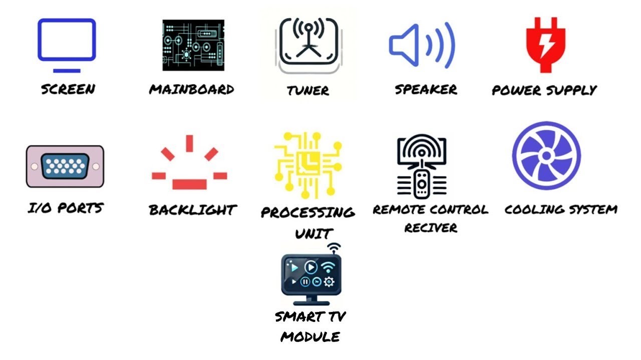 Every TV Component Explained in 3 Minutes - YouTube