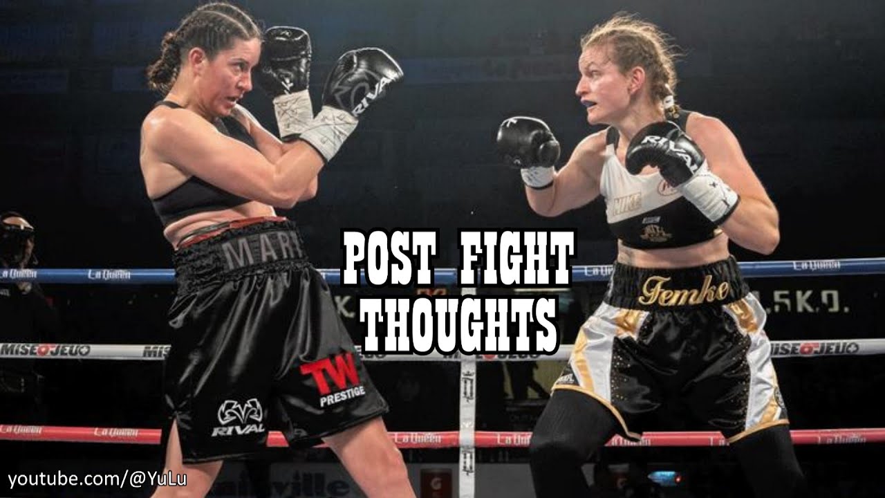 Mary Spencer VS Femke Hermans (UD 94-96, 93-97, 91-99) *SHOCKER* 😲 # ...