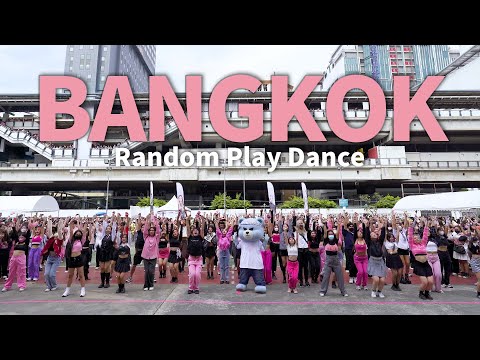 BLACKPINK Random Play Dance with KRUNK 📍BANGKOK