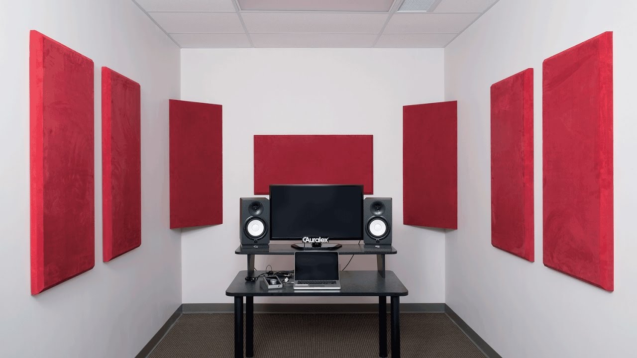 Auralex Acoustics ProPanel SonoSuede ProKit-1 Installation - YouTube