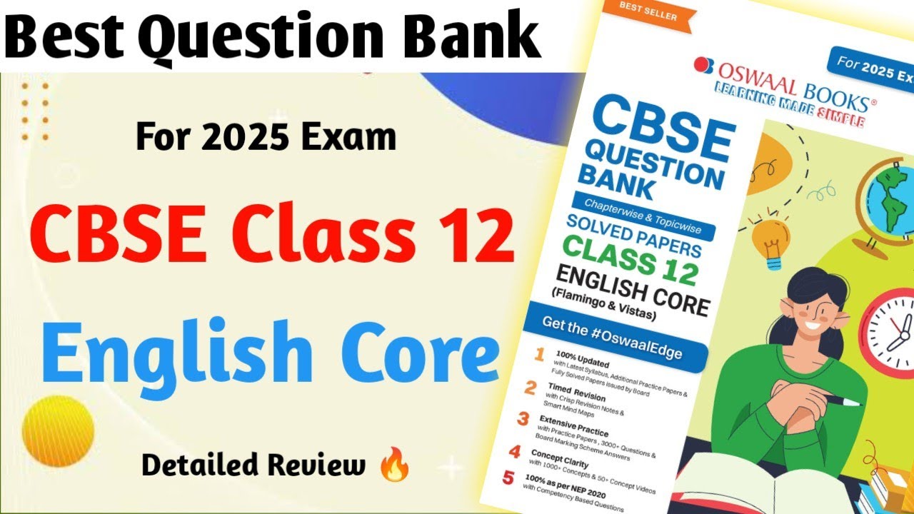 Best Question Bank Class 12 English for 2024-25 | Oswaal Question Bank ...