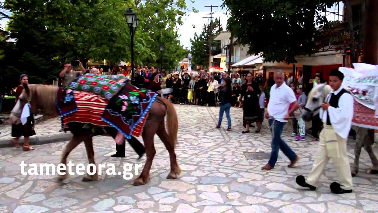 ΚΑΛΟΜΟΙΡΑ ΑΝΑΠΑΡΑΣΤΑΣΗ ΠΑΡΑΔΟΣΙΑΚΟΥ ΒΛΑΧΙΚΟΥ ΓΑΜΟΥ - YouTube