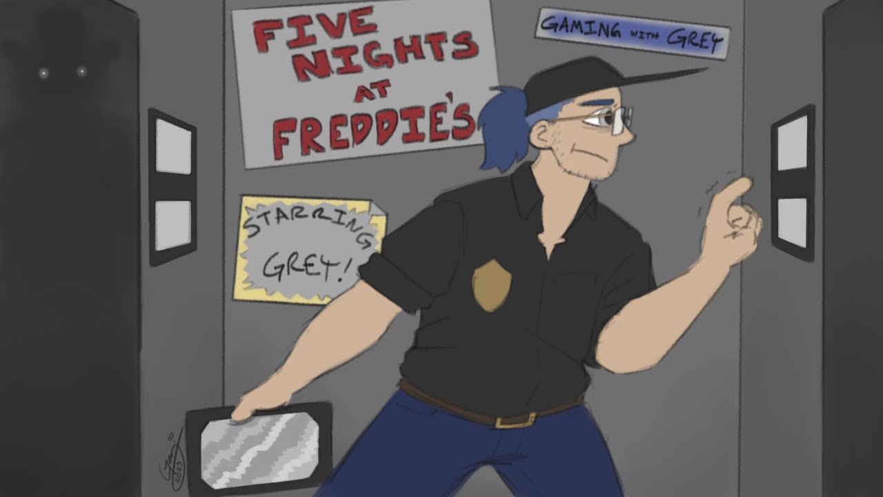Grey Plays FNAF... Again! Part 2 - YouTube