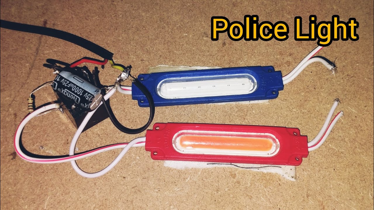 Police Light Fileshar || How To Make Police Light Using Really || - YouTube