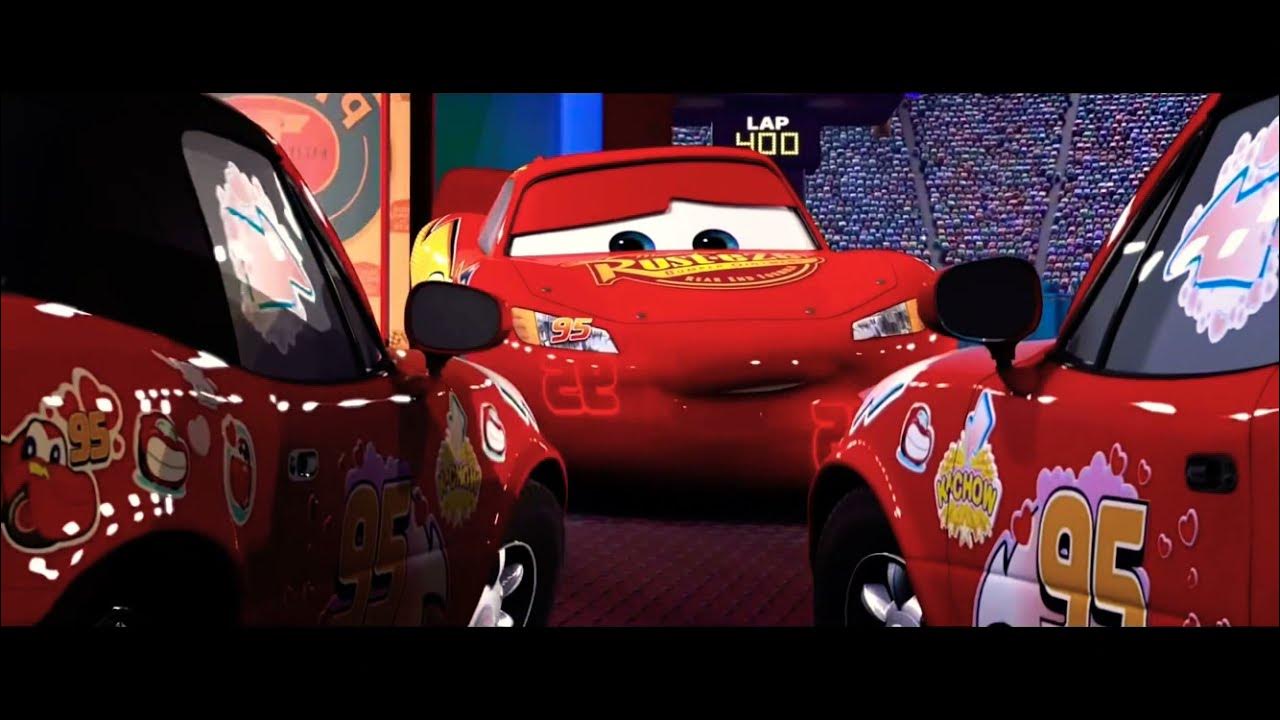 Lighting Mcqueen Showing Headlight For Mia And Tia 🥰 Pixar Cars Youtube