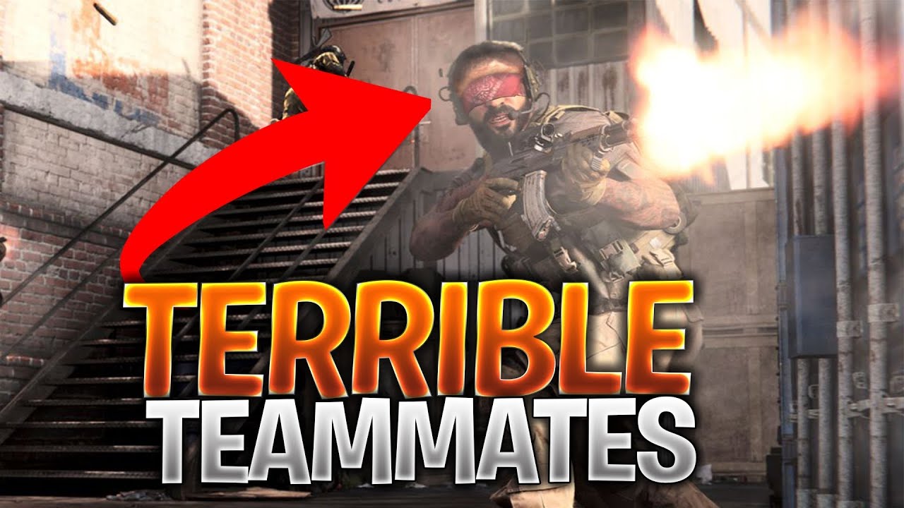 These Were Some Terrible Teammates in Modern Warfare - YouTube