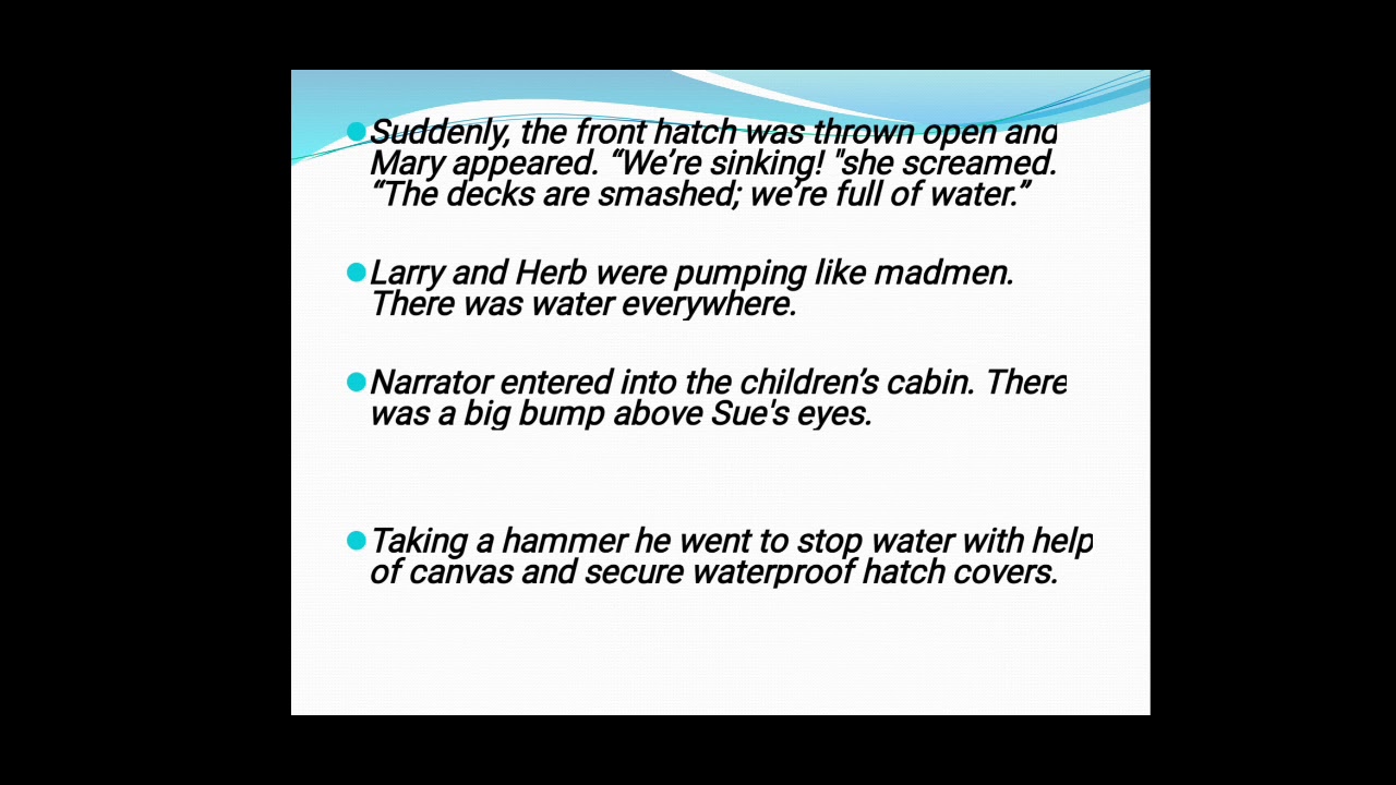 We're not afraid to die.... If we can all be together. Gordon cook and ...