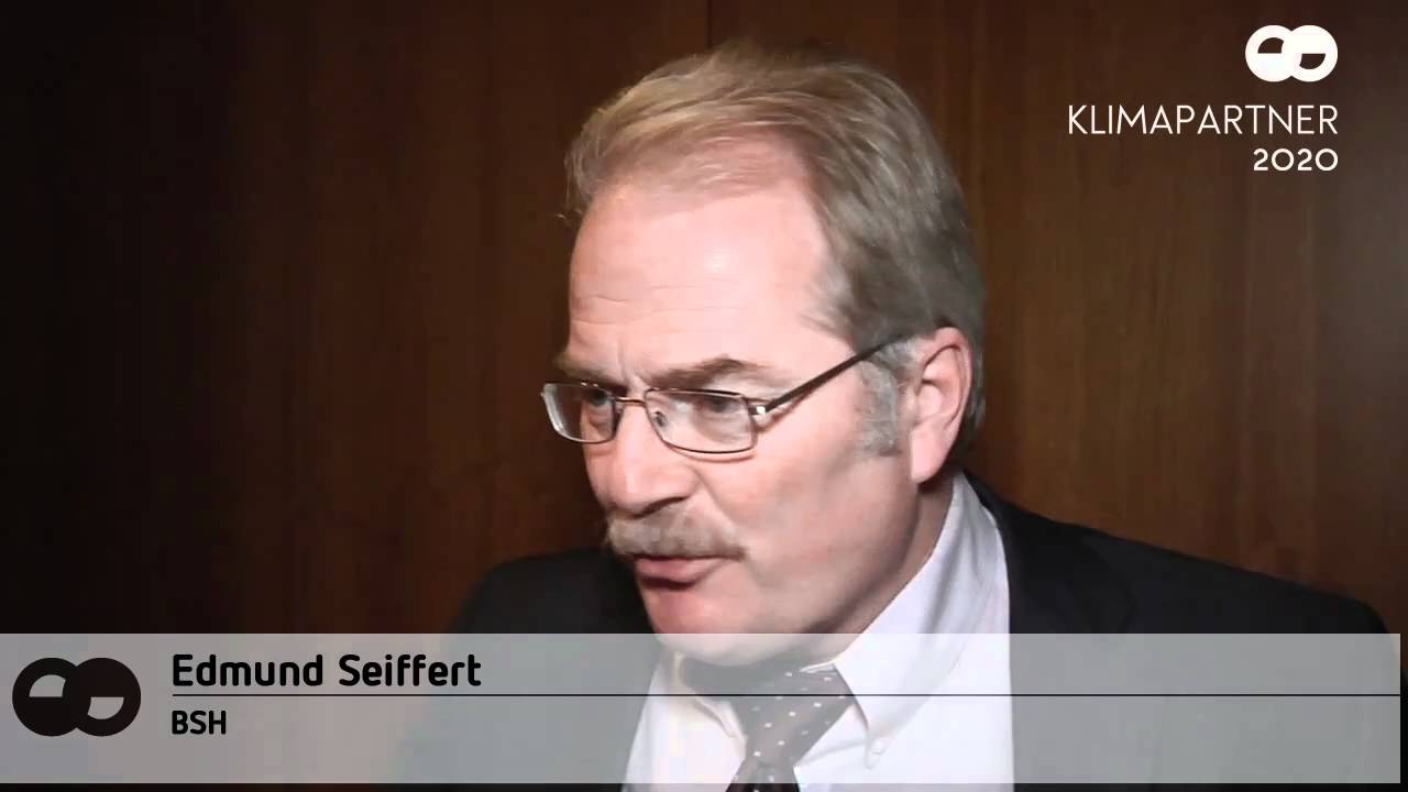 Edmund Seiffert, BSH beim 1. Klimapartner 2020 Netzwerktreffen - YouTube