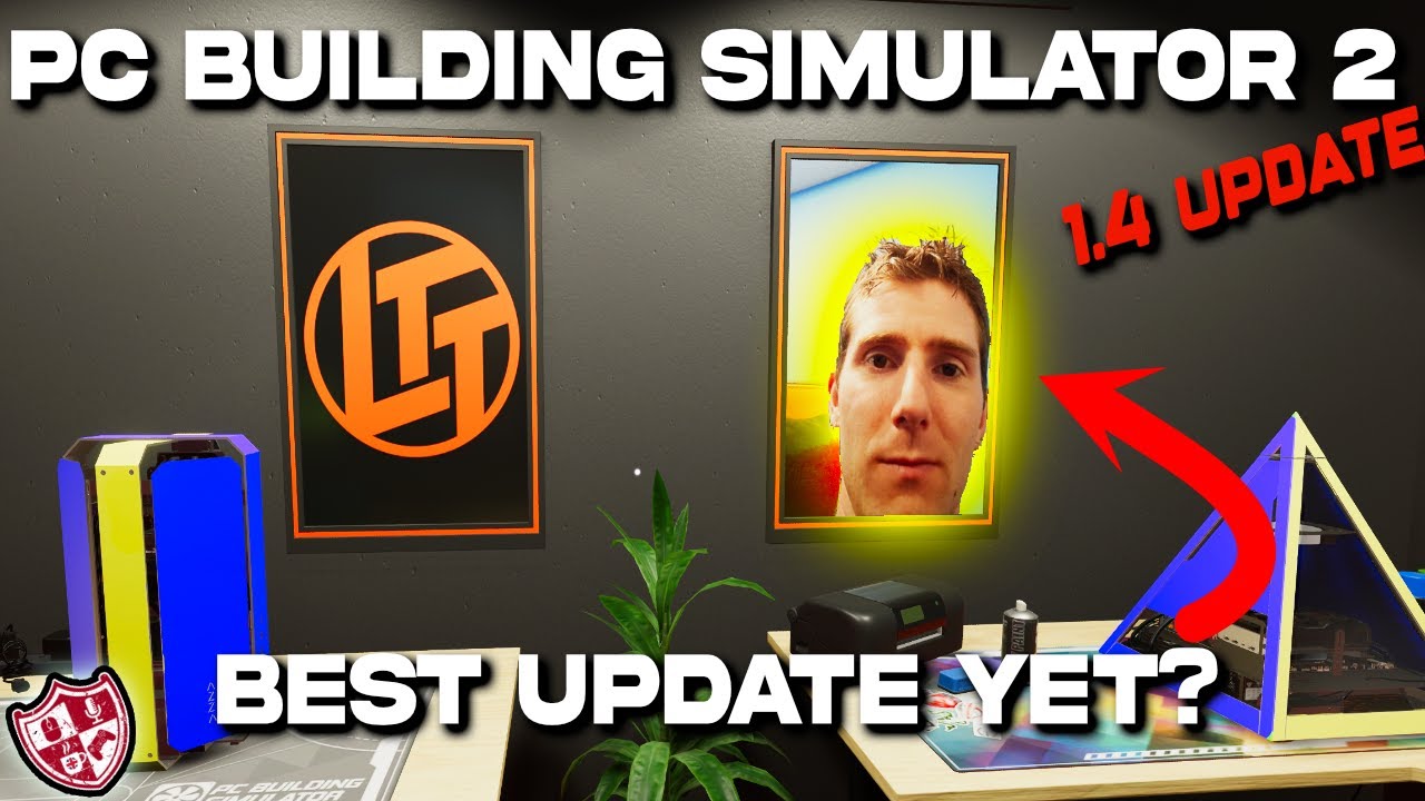 OMG THEY HAVE ADDED HIM - PC BUILDING SIMULATOR 2 1.4 FULL update ...