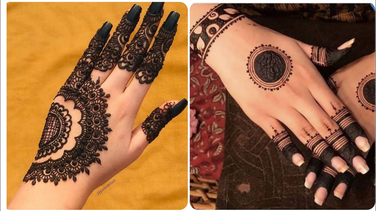beautiful and stylish party wear mehndi design for ideas - YouTube
