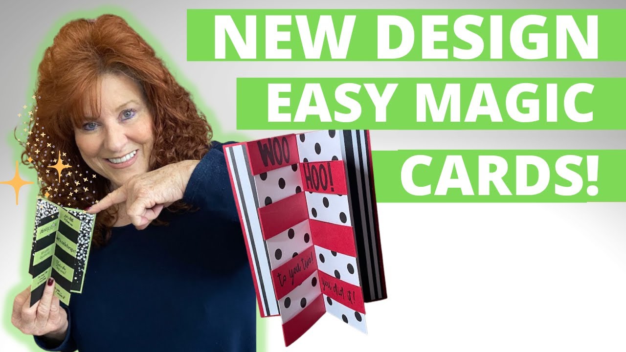 How to create this UNBELIEVABLY EXCITING new design for a handmade card ...