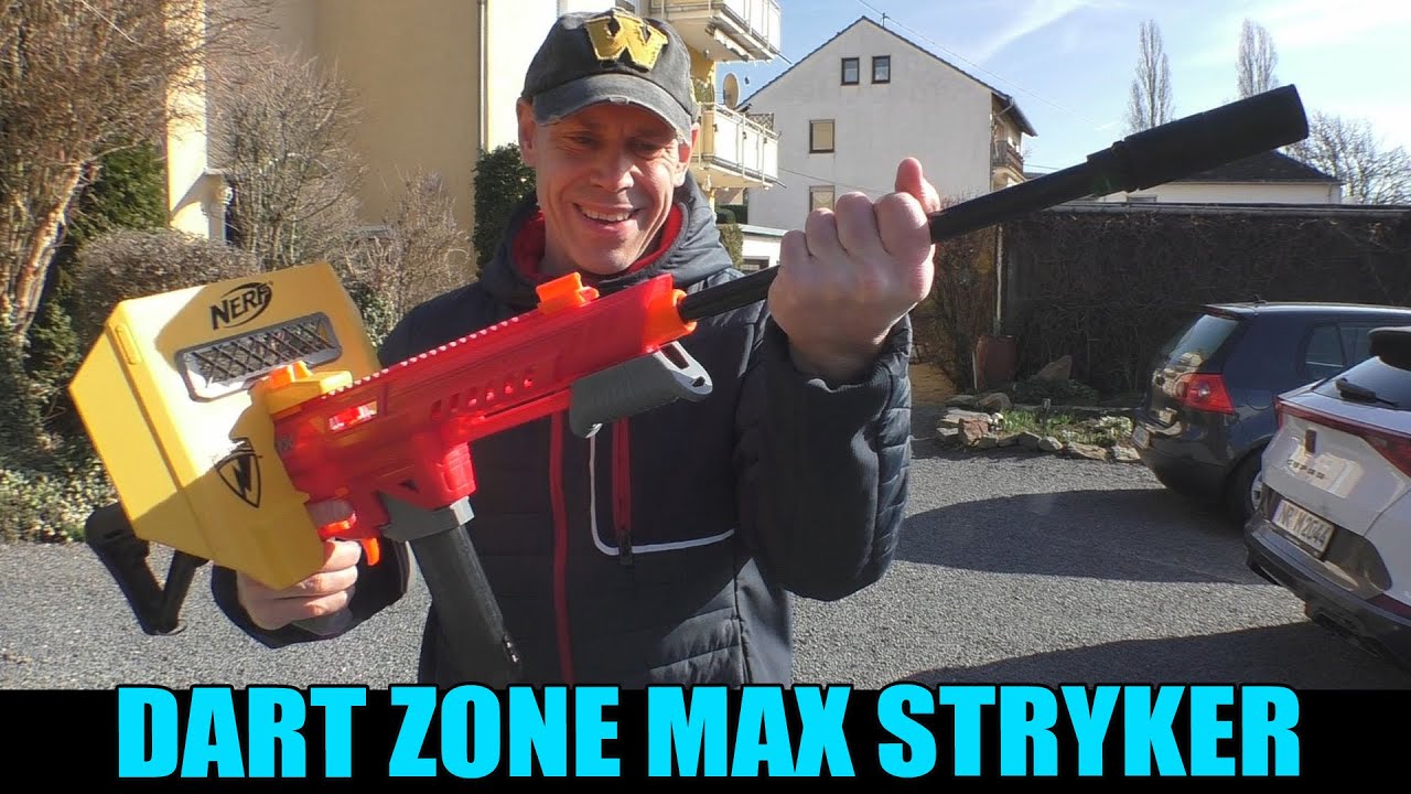 DART ZONE MAX STRYKER BLASTER [Vorstellung + Schusstest | dertestmichel ...